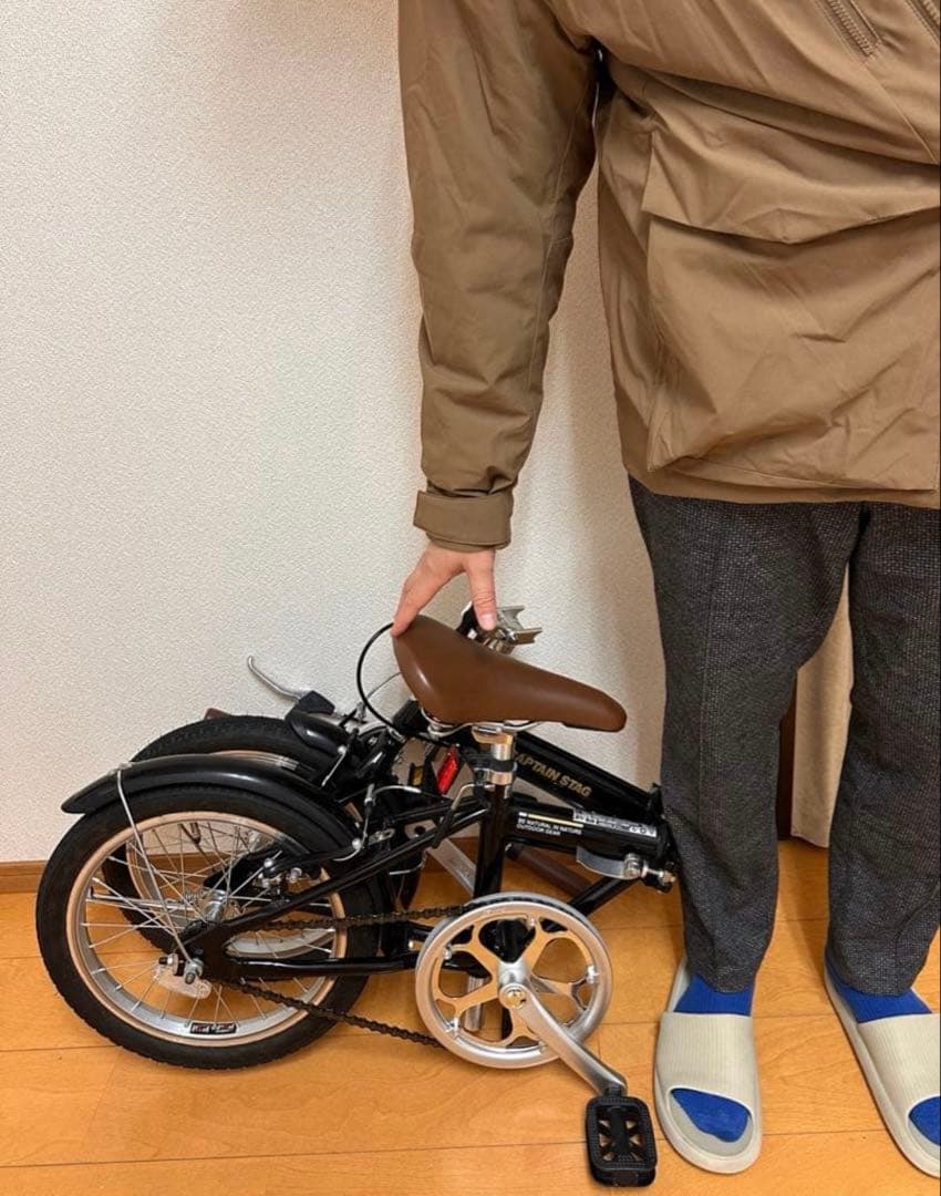 折りたたみ自転車　キャプテンスタッグ　アルル
