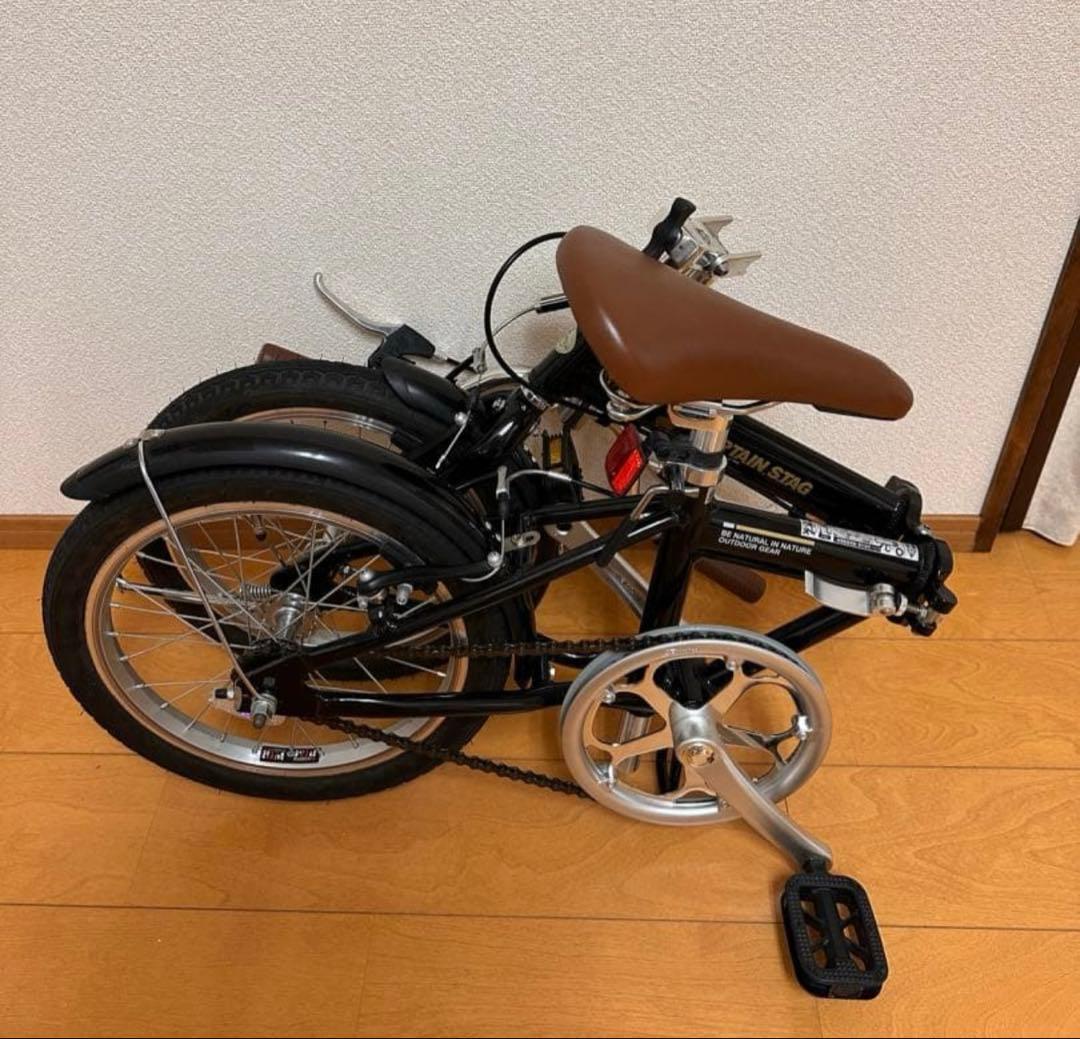 折りたたみ自転車　キャプテンスタッグ　アルル