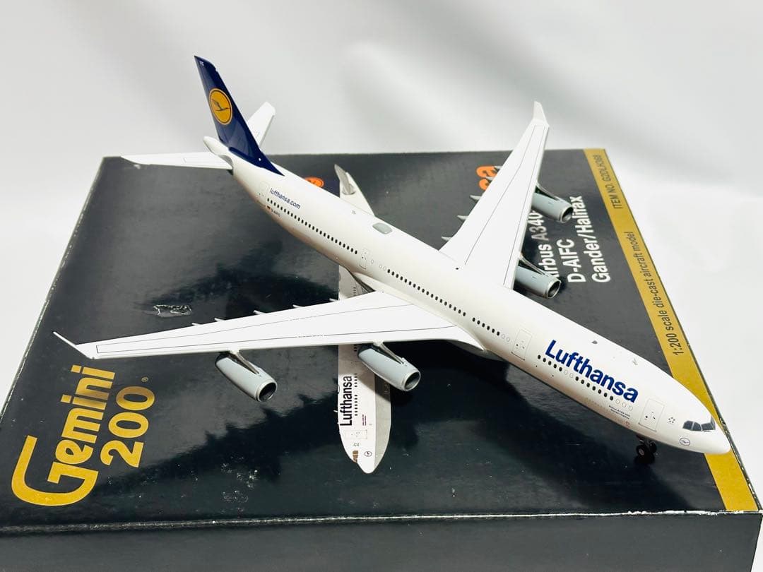 航空機・ヘリコプター Gemini 200 Lufthansa A340-300