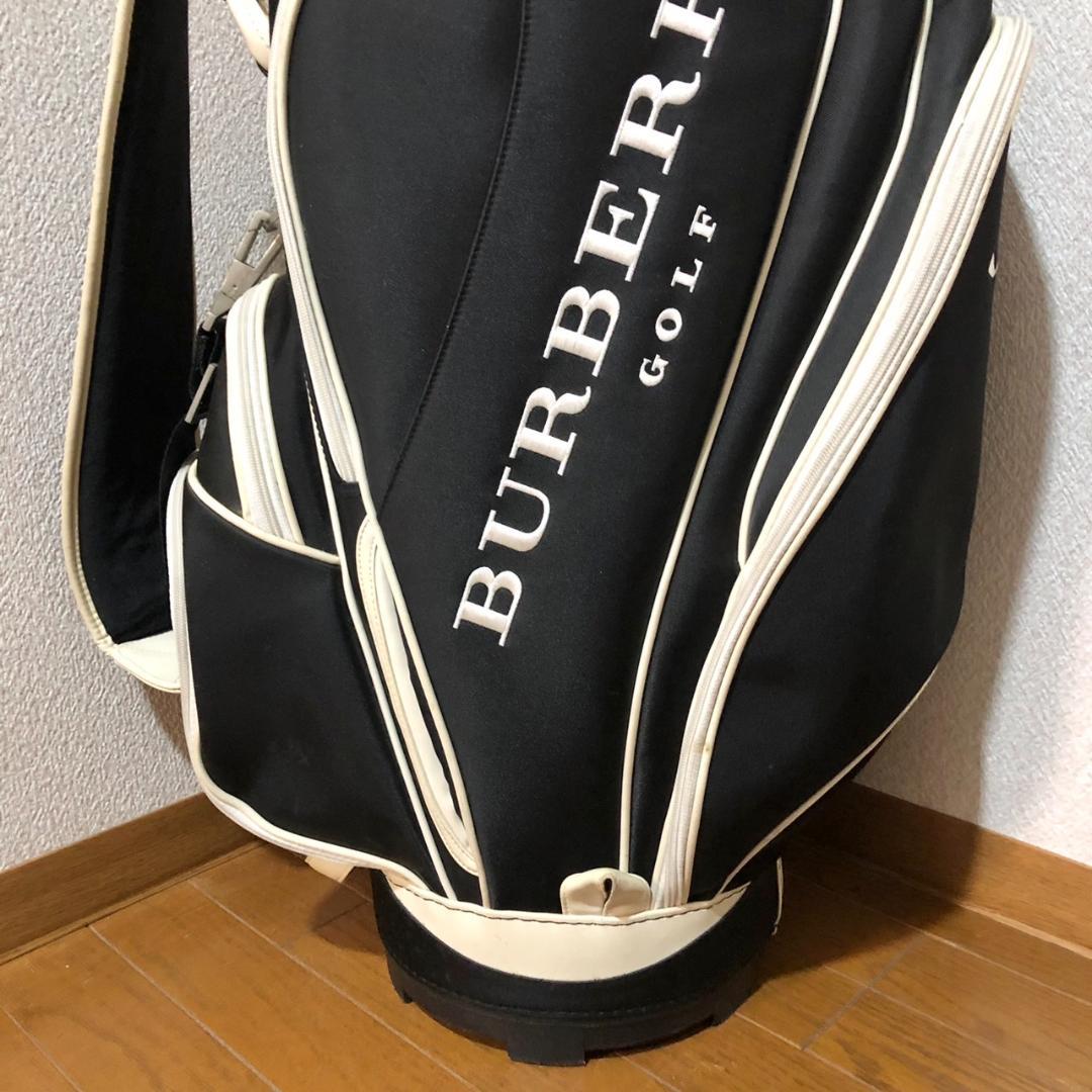 希少 BURBERRY GOLF キャディバッグ バーバリー カート型 6分割