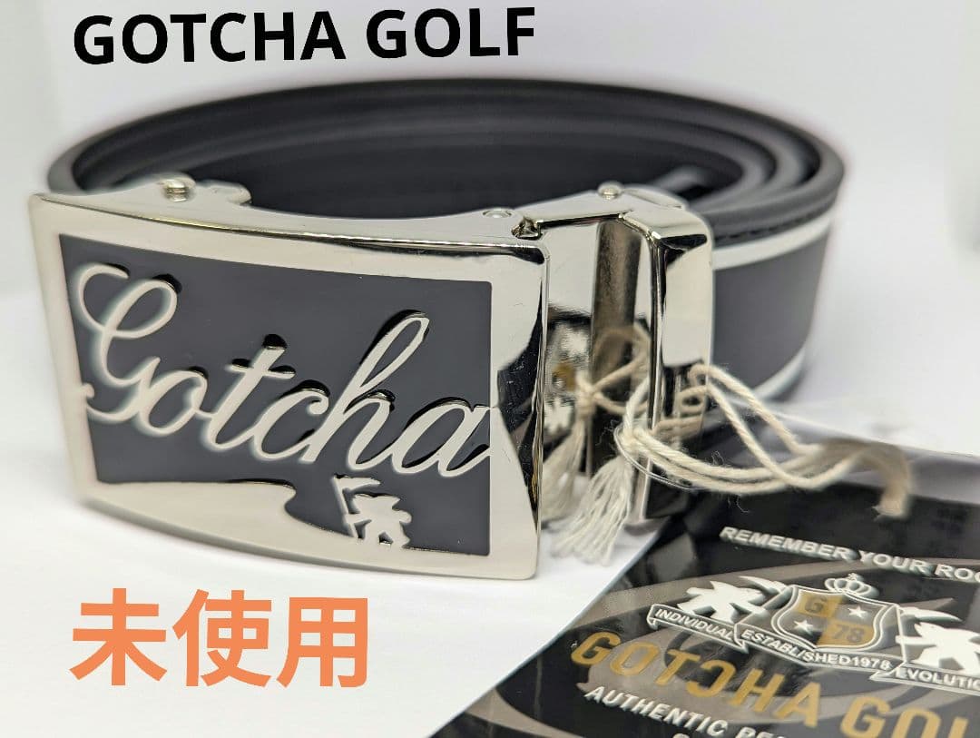 GOTCHA GOLF　 ガッチャゴルフ　ホールレス バックル ライン ベルト