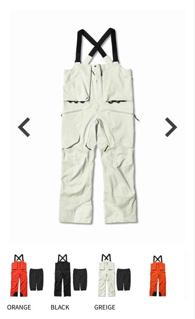 43DEGREES24-25モデル　スノーボードパンツ2L-3L