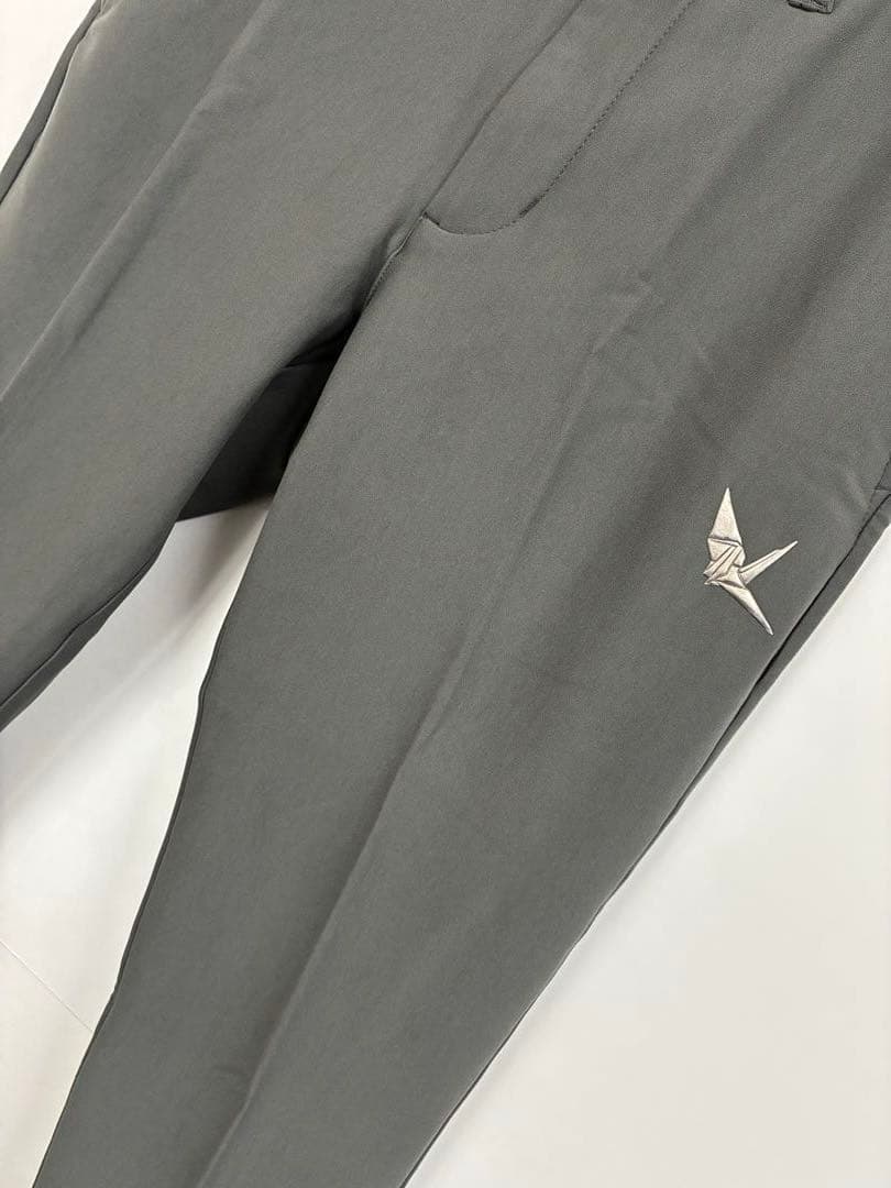 ウノピュウ LOGO PANTS SLIM グレー メンズM
