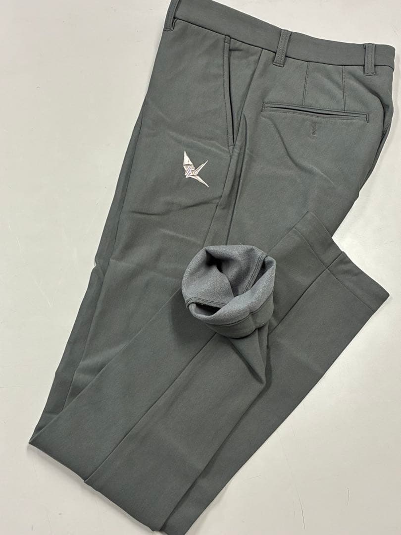 ウノピュウ LOGO PANTS SLIM グレー メンズM