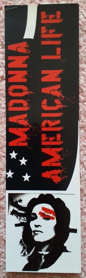 マドンナ　American Life　限定セット (Tシャツ・CD・しおり)