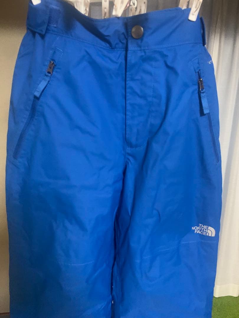 THE NORTH FACE 子供用　スノボー　スキー　パンツ 青