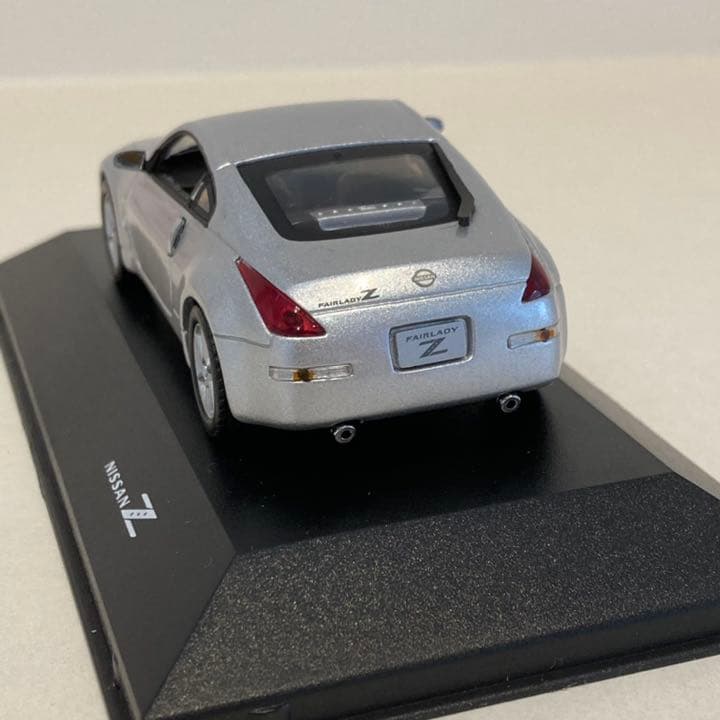 初期版レア？Z台座フェアレディZ J.コレクション 京商日産Z クーペ シルバー
