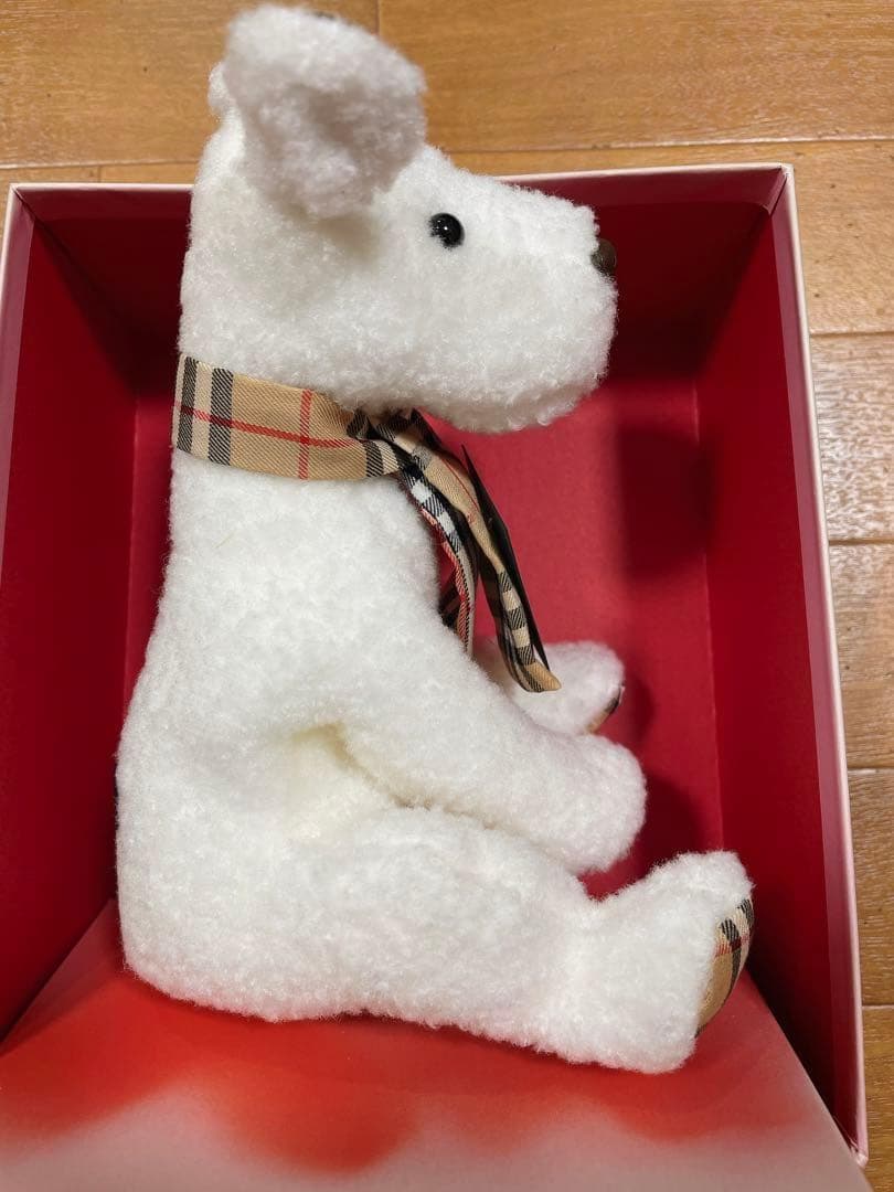 BURBERRY バーバリー 犬 ぬいぐるみ マフラー ノバチェック 1999