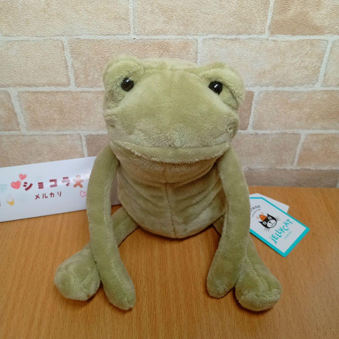  little Fergus Frog 蛙　カエルのぬいぐるみ