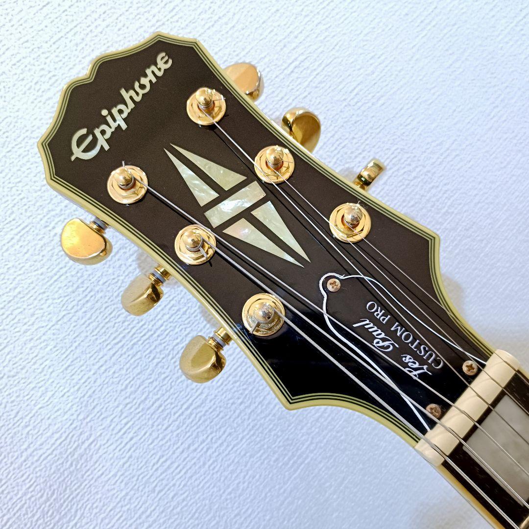 メンテ済｜Epiphone Les Paul CUSTOM PRO ブラック