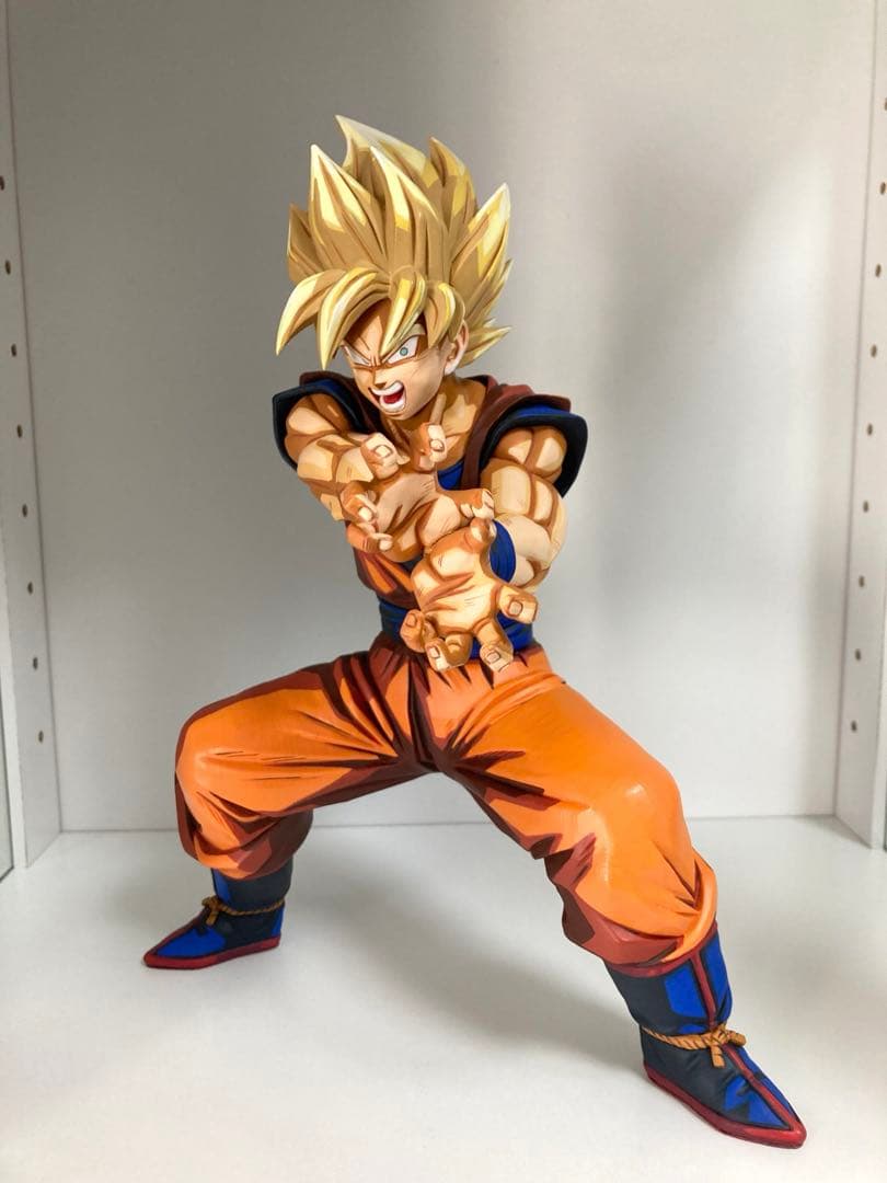 ドラゴンボール フィギュア リペイント 超サイヤ人 孫悟空 グランディスタ 2体