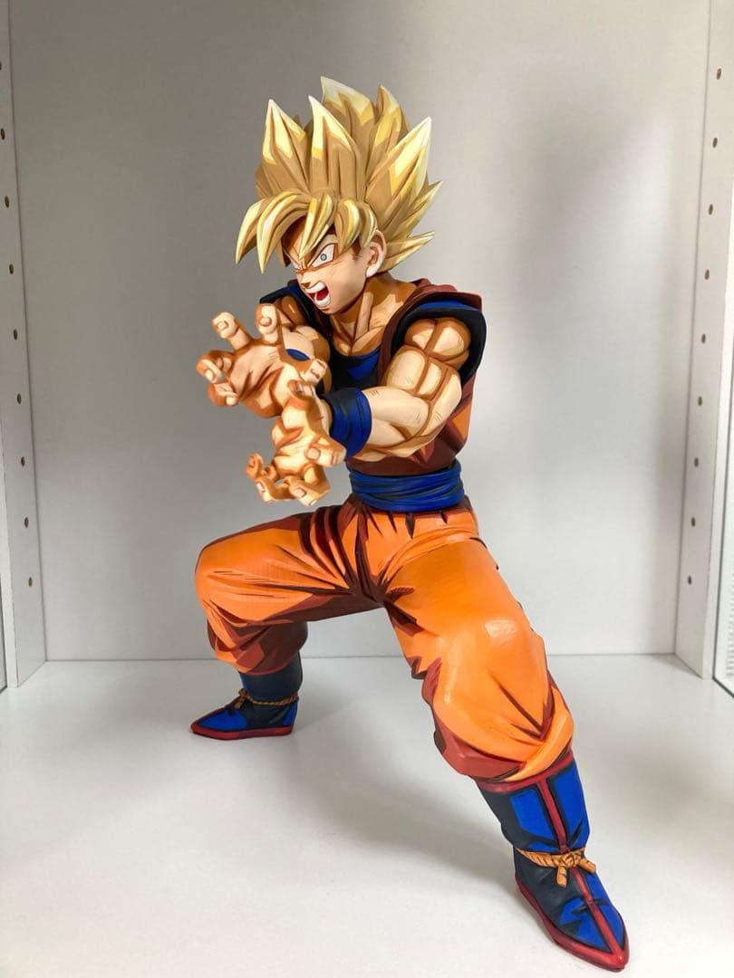 ドラゴンボール フィギュア リペイント 超サイヤ人 孫悟空 グランディスタ 2体