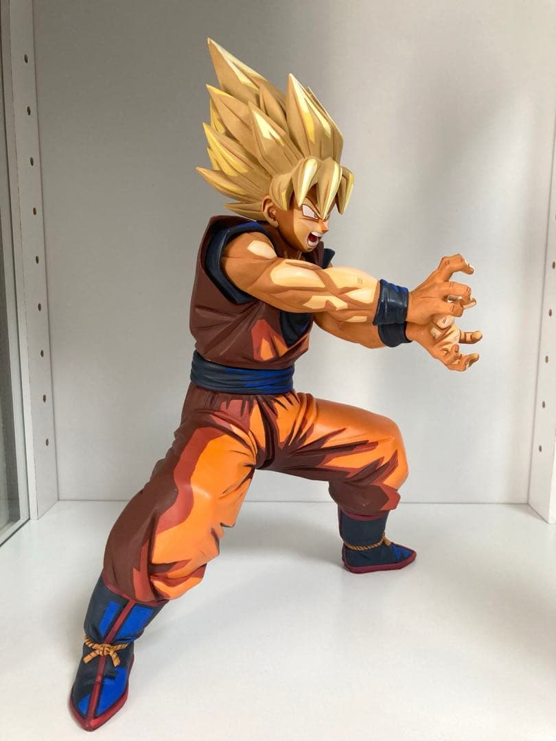 ドラゴンボール フィギュア リペイント 超サイヤ人 孫悟空 グランディスタ 2体