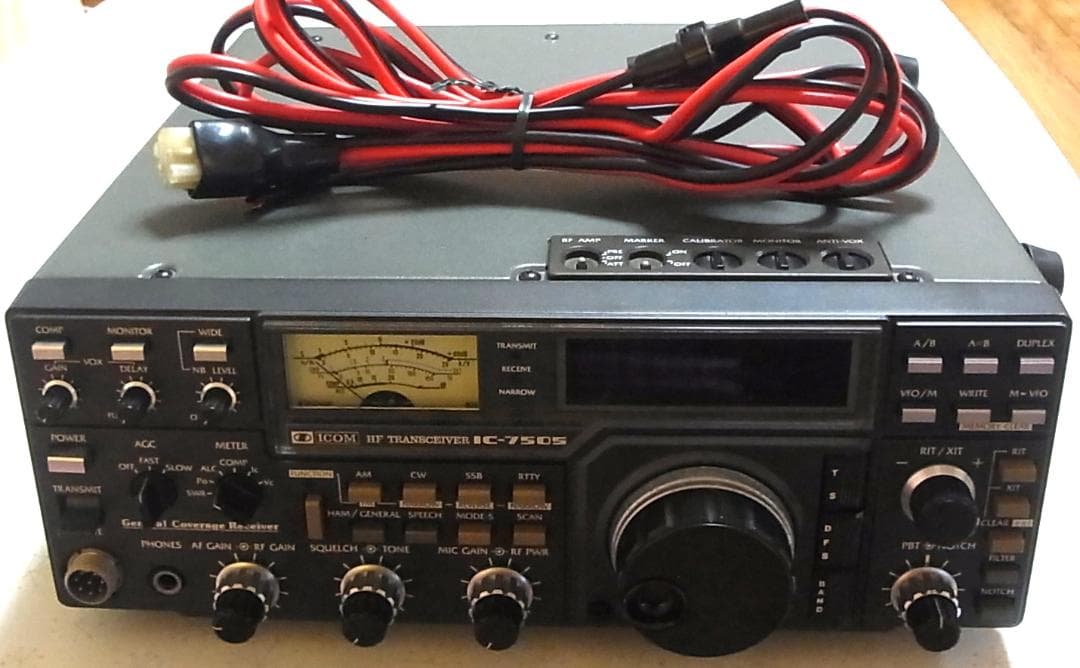 ICOM IC-750S(10W)HFトランシーバー　現状品