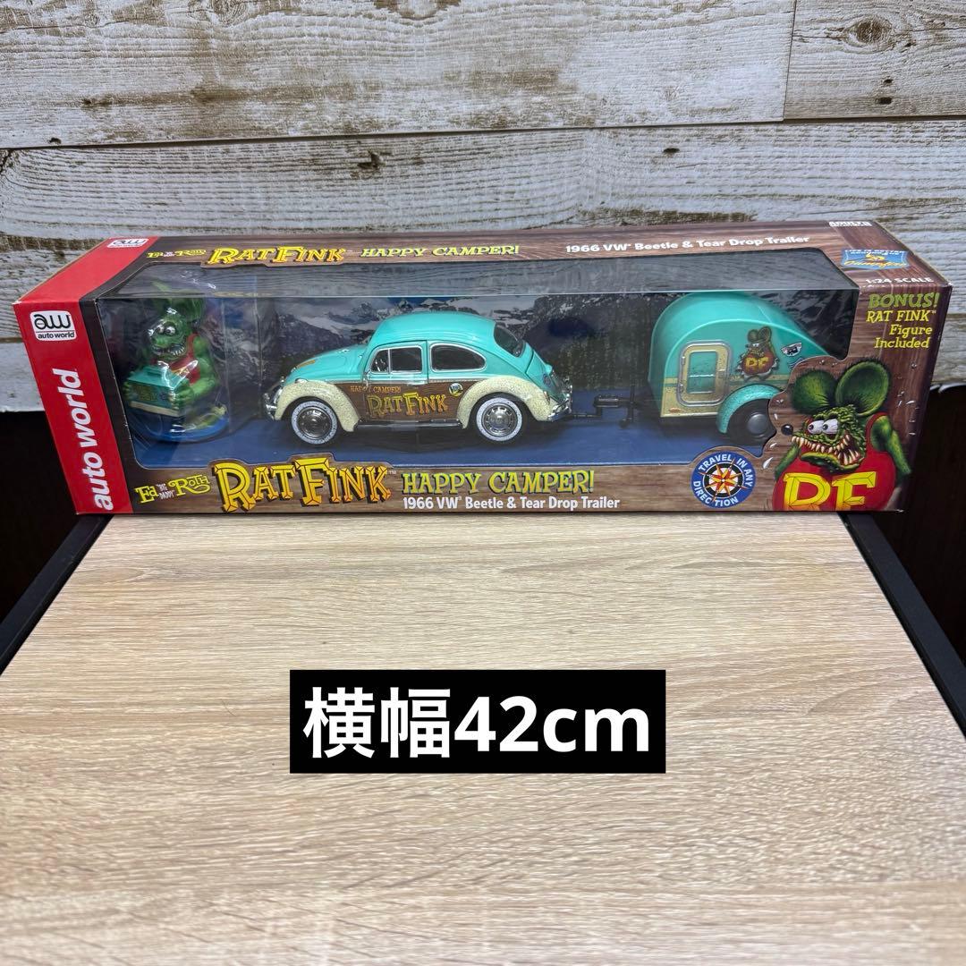 その他 Rat Fink Happy Camper 1966 VW Beetle
