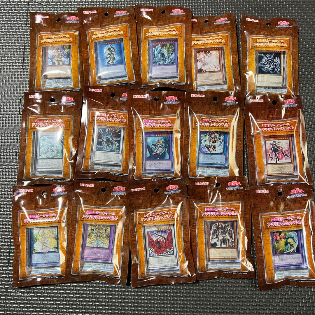 遊戯王　アクリルブロック　まとめ売り
