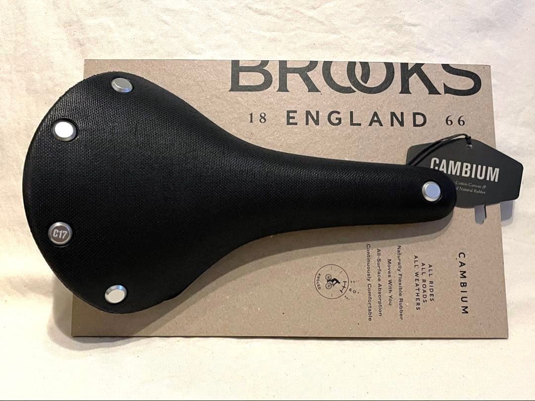 BROOKS CAMBIUM サドル ブラック