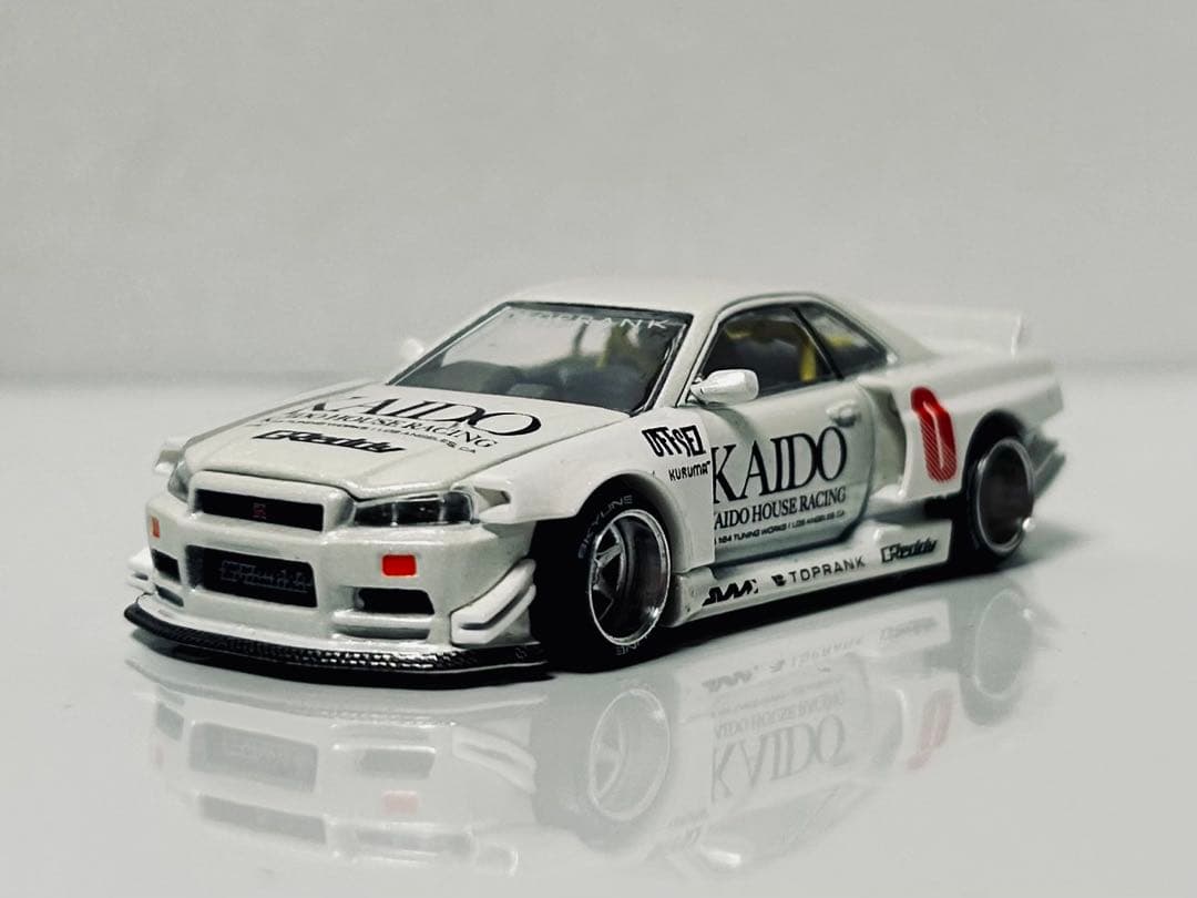 1/64 街道ハウスKAIDO HOUSE 日産スカイラインGT-R （R34）
