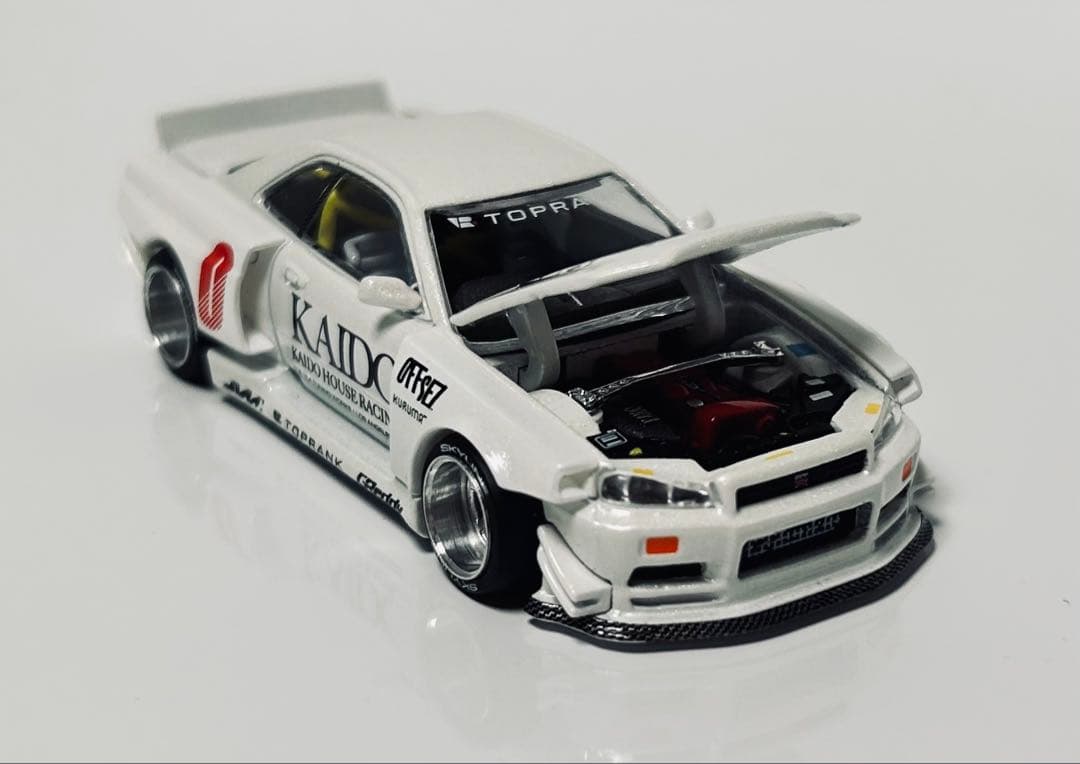 1/64 街道ハウスKAIDO HOUSE 日産スカイラインGT-R （R34）