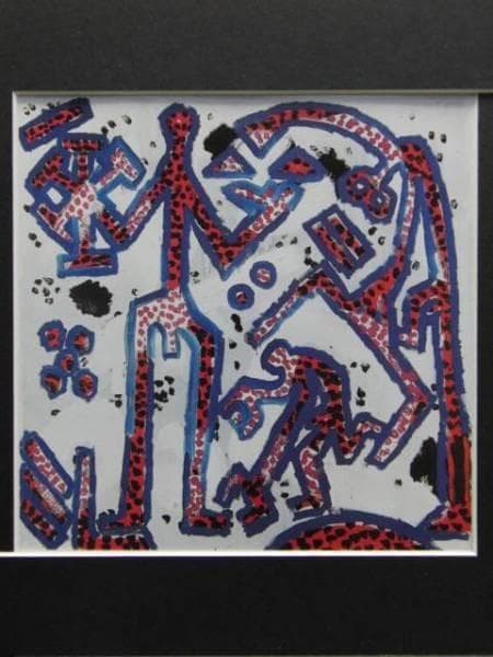 A.R. Penck、R - Problem Ⅰ、海外版超希少レゾネ、新品額付