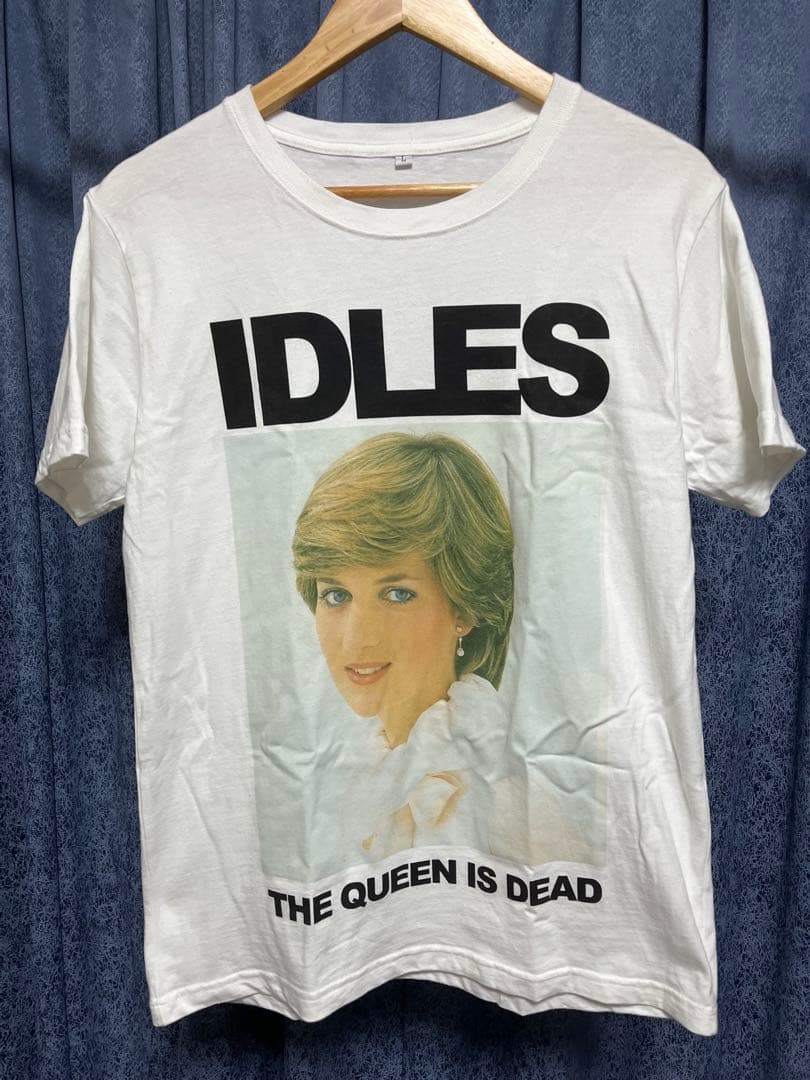 IDLES Tシャツ ダイアナ妃 バンドTシャツ
