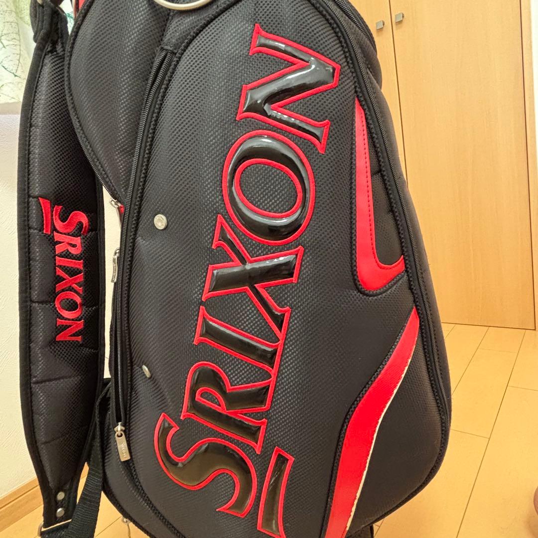 み*ん様 SRIXON キャディバッグ 黒 赤