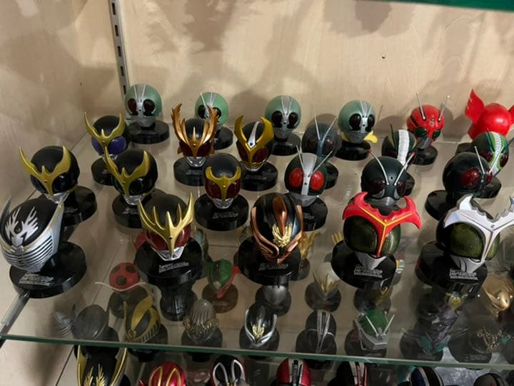 引退品　178個　仮面ライダー　マスクコレクション