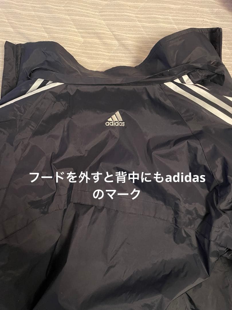 ヴィンテージ　adidas ベンチコート　裏ボア　ドカジャン　レトロ　激レア