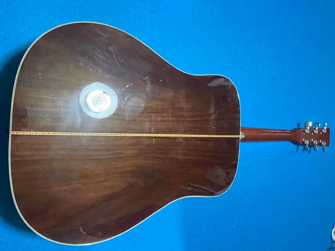 アコースティックギター　モーリスW-40 ピックアップつけました