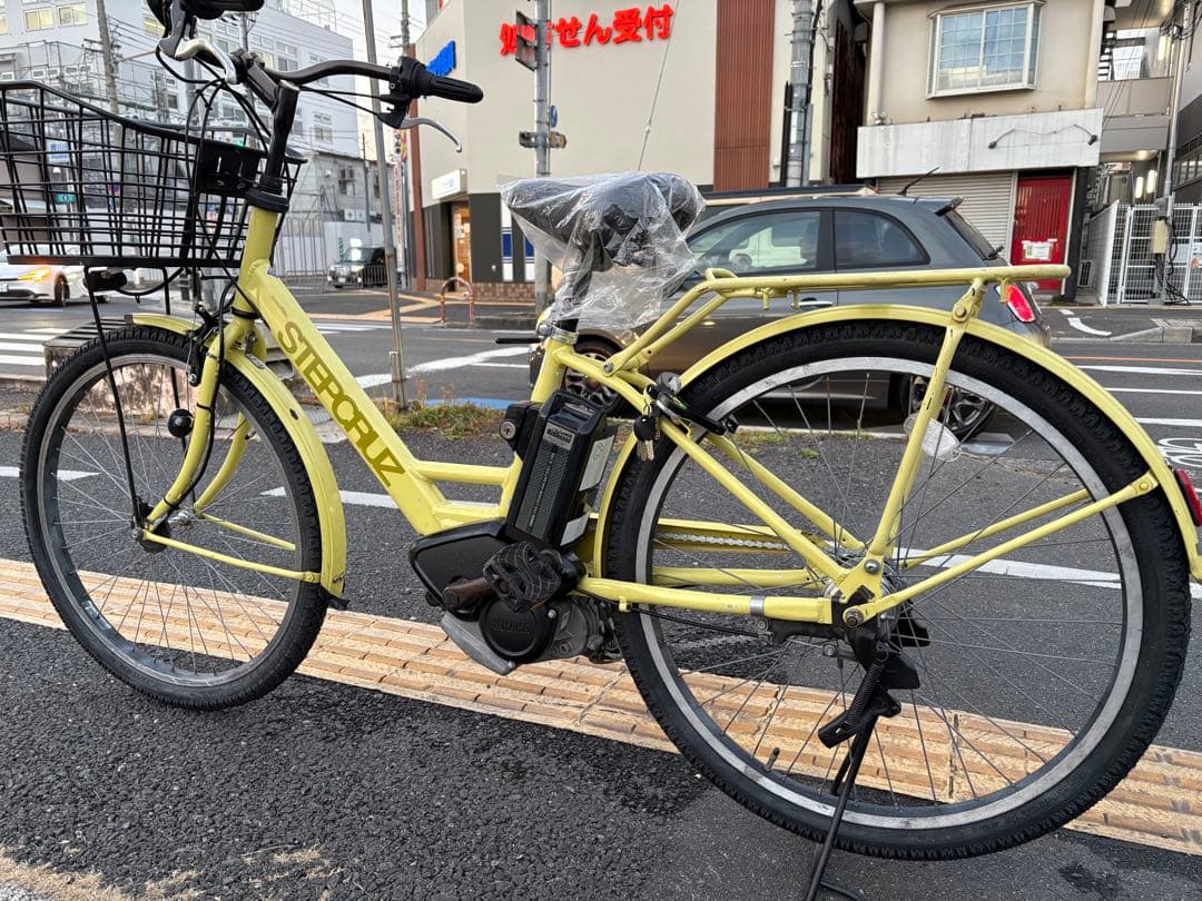 中古ブリヂストン電動アシスト自転車　8.7Ah 大阪