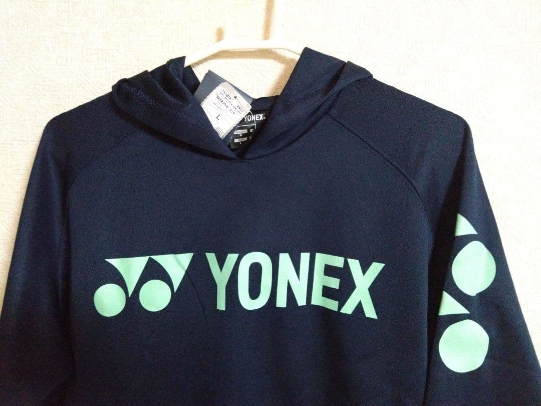 YONEXヨネックス 新品未使用 グリーンロゴマーク入りトレーナー