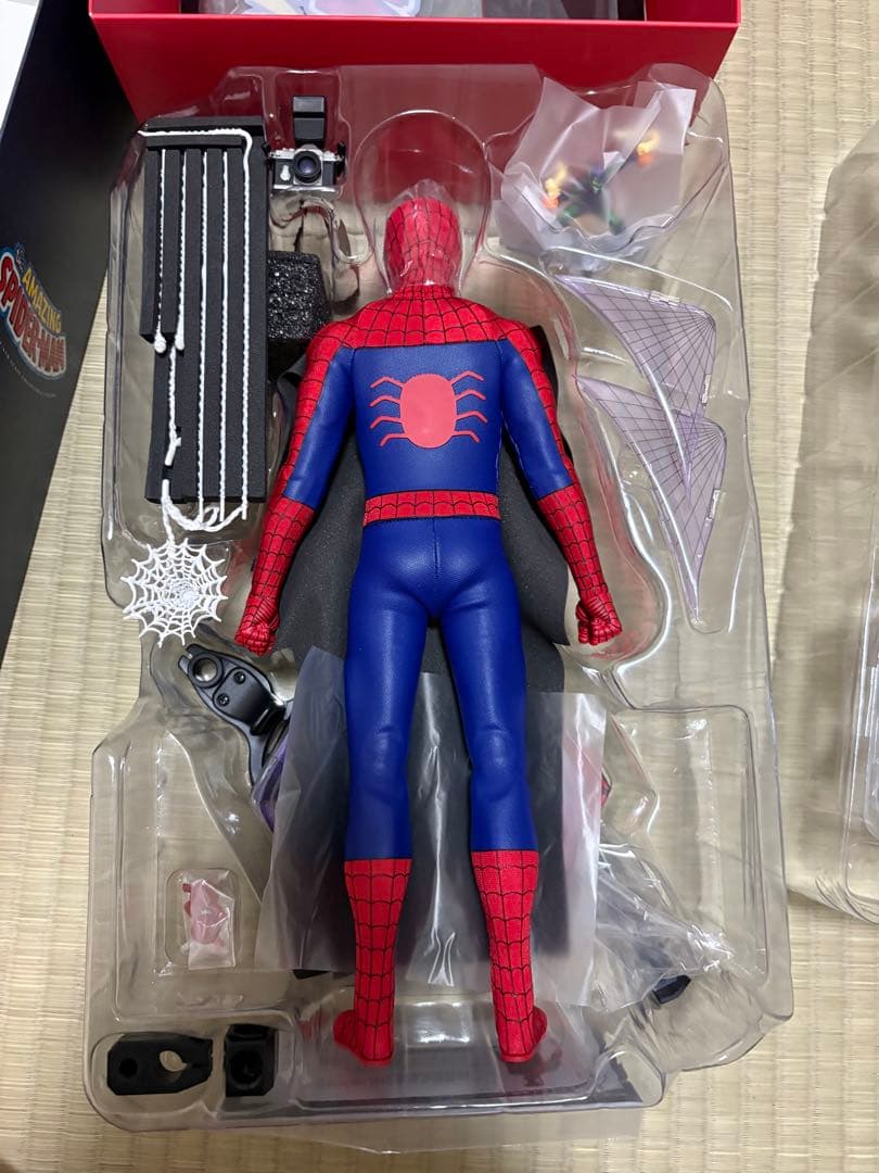 ホットトイズ スパイダーマン（コミック版）1/6 フィギュア 美品