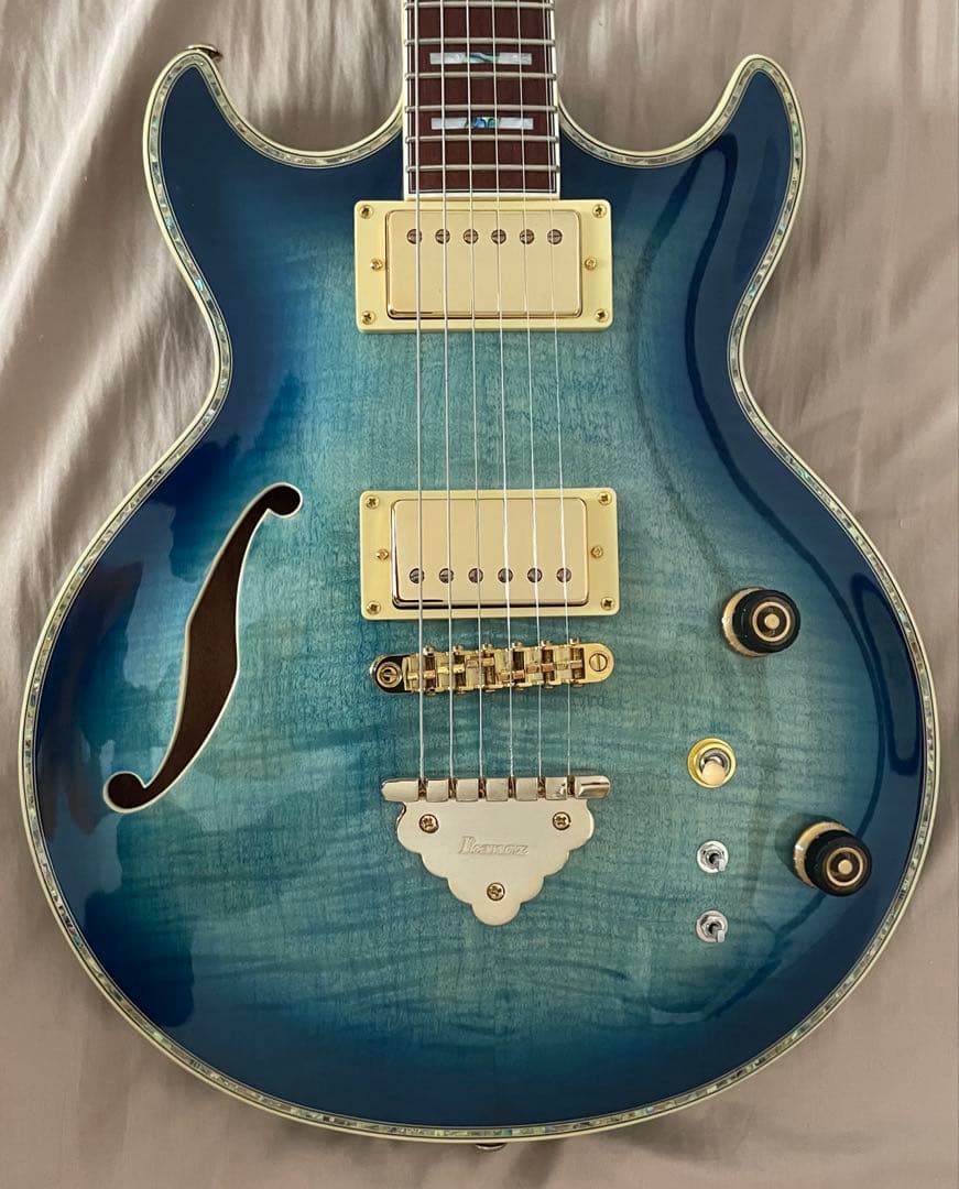 ギター Ibanez AR520HFM-LBB Light Blue Burst