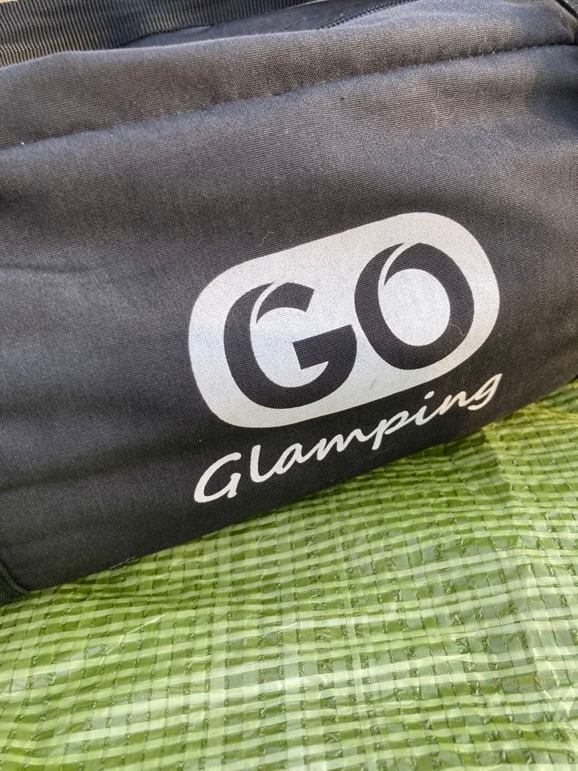 GO Glamping 3.5m TC スクエアタープ ポリコットン 黒