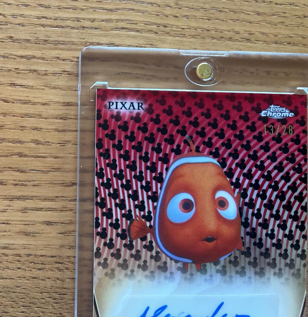 その他 2025 Topps Chrome Disney Nemo Auto /28