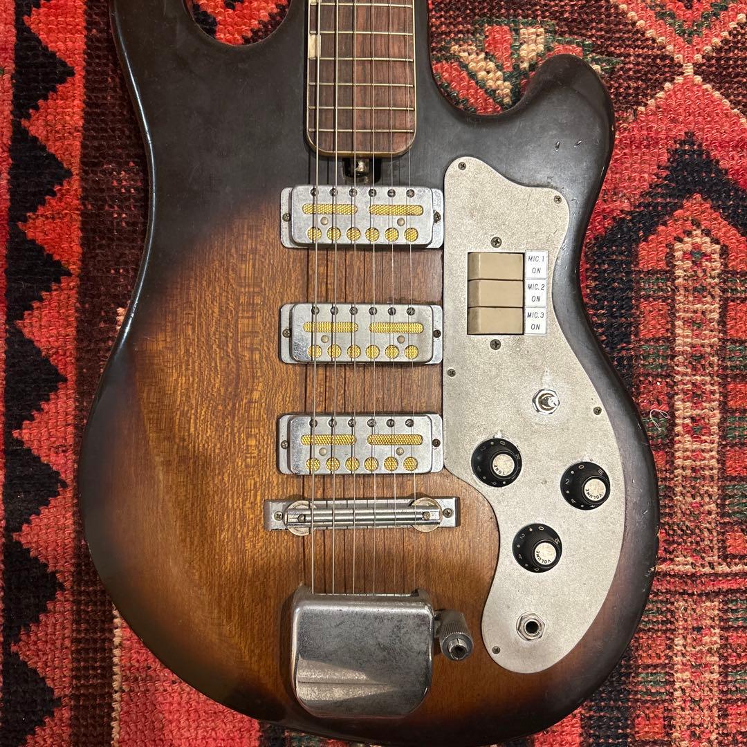 【希少】1960年代 Teisco WG-3L 3PU
