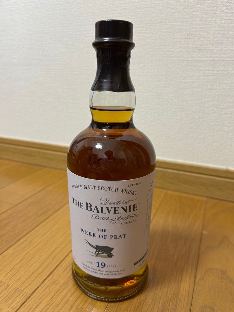 最終値下げBALVENIE 19年 THE WEEK OF PEAT