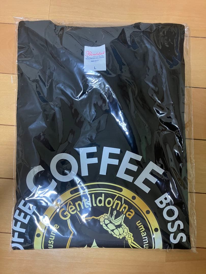 COFFEE BOSS Tシャツ Lサイズ 黒