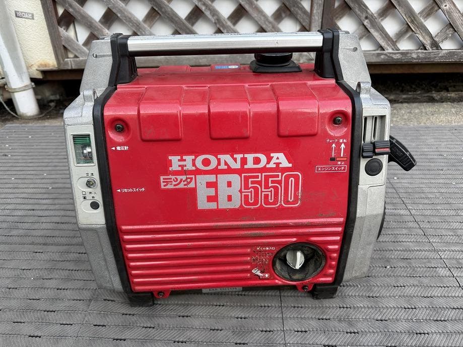 HONDA デンタ EB550 ポータブル発電機 テスト動画あり