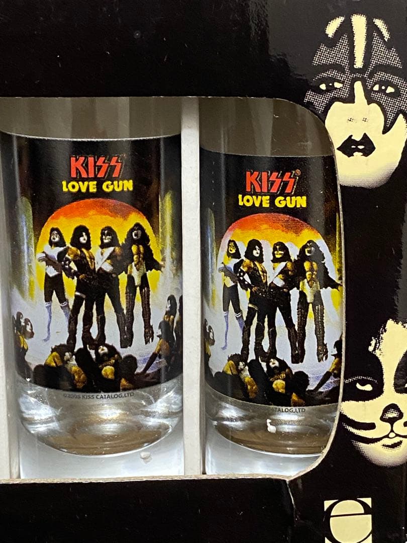 希少‼︎KISS ショットグラスセット2006 ヴィンテージ 入手困難 キッス　力