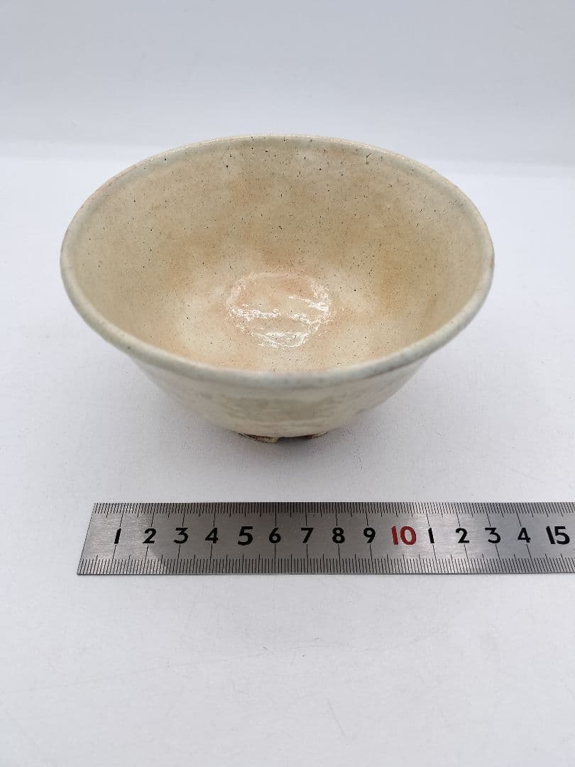 c762 数茶碗 萩 唐泊山 喜村晧司 10客 木箱 茶道具 古物