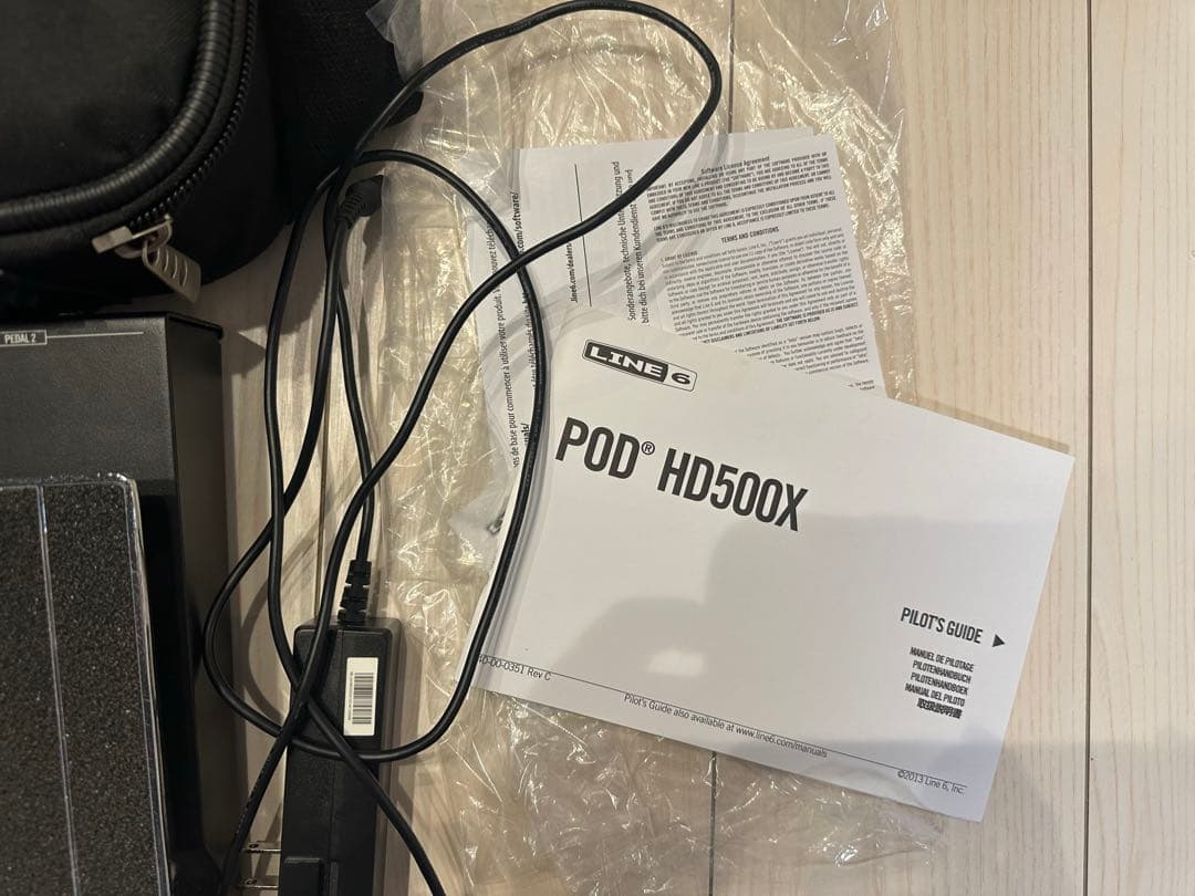 LINE6 POD HD500X ケース付き