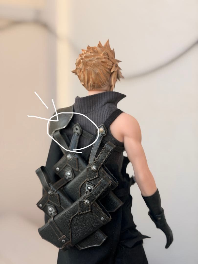 ゲームキャラクター Gametoys Cloud Strife GT-006A