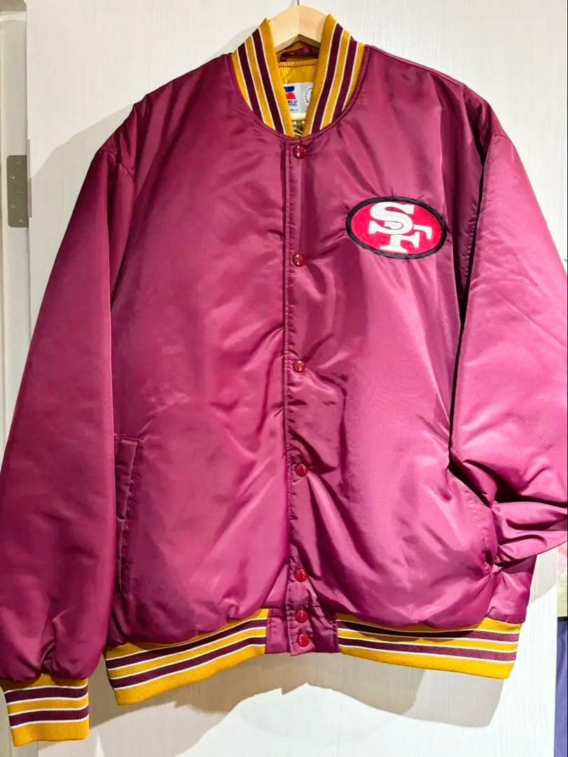 新品Russell 49ers forty niners NFL スタジャン