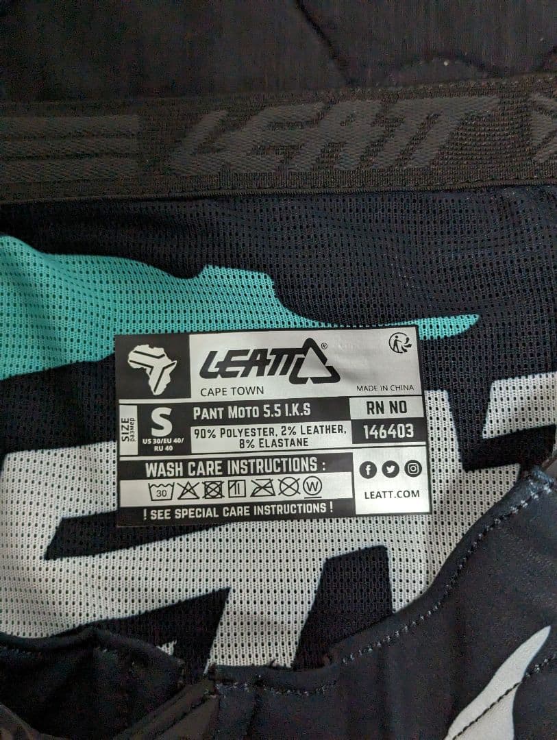 23 LEATT 5.5 MXウエア 上下セット Tiger