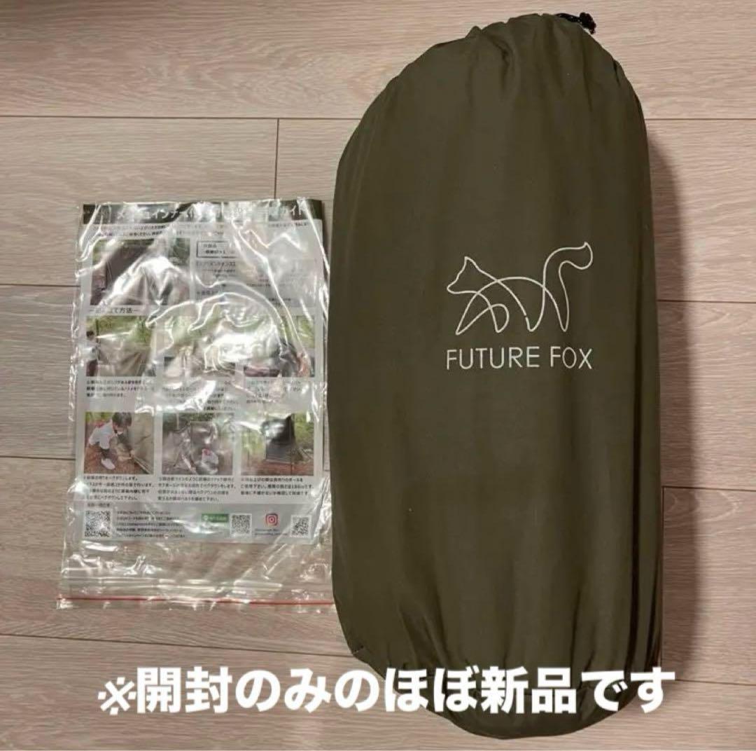 極美品 FUTURE FOX FOX-BASE メッシュ付 前幕 全国送料無料