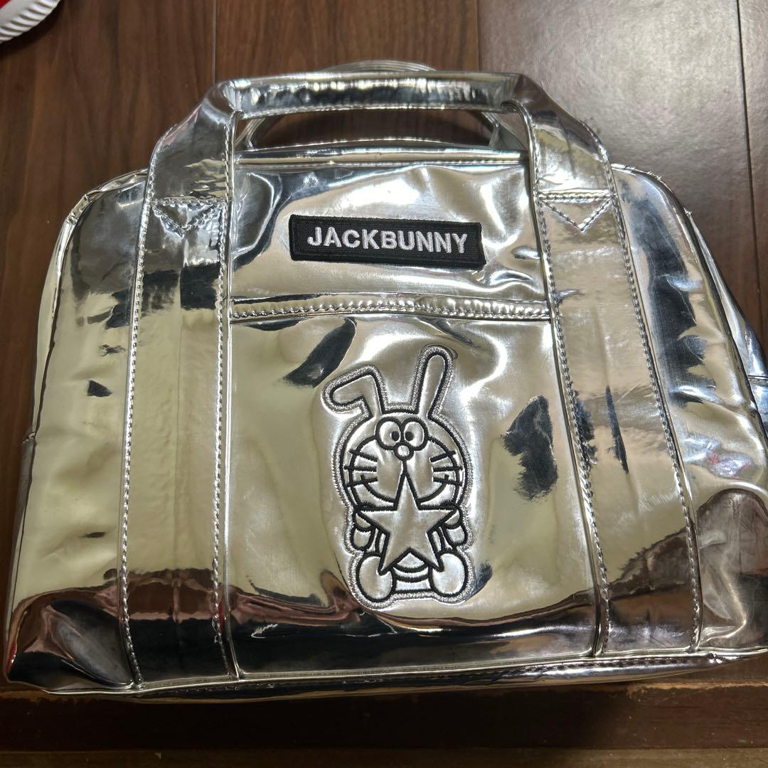 JACKBUNNY シルバー トートバッグ