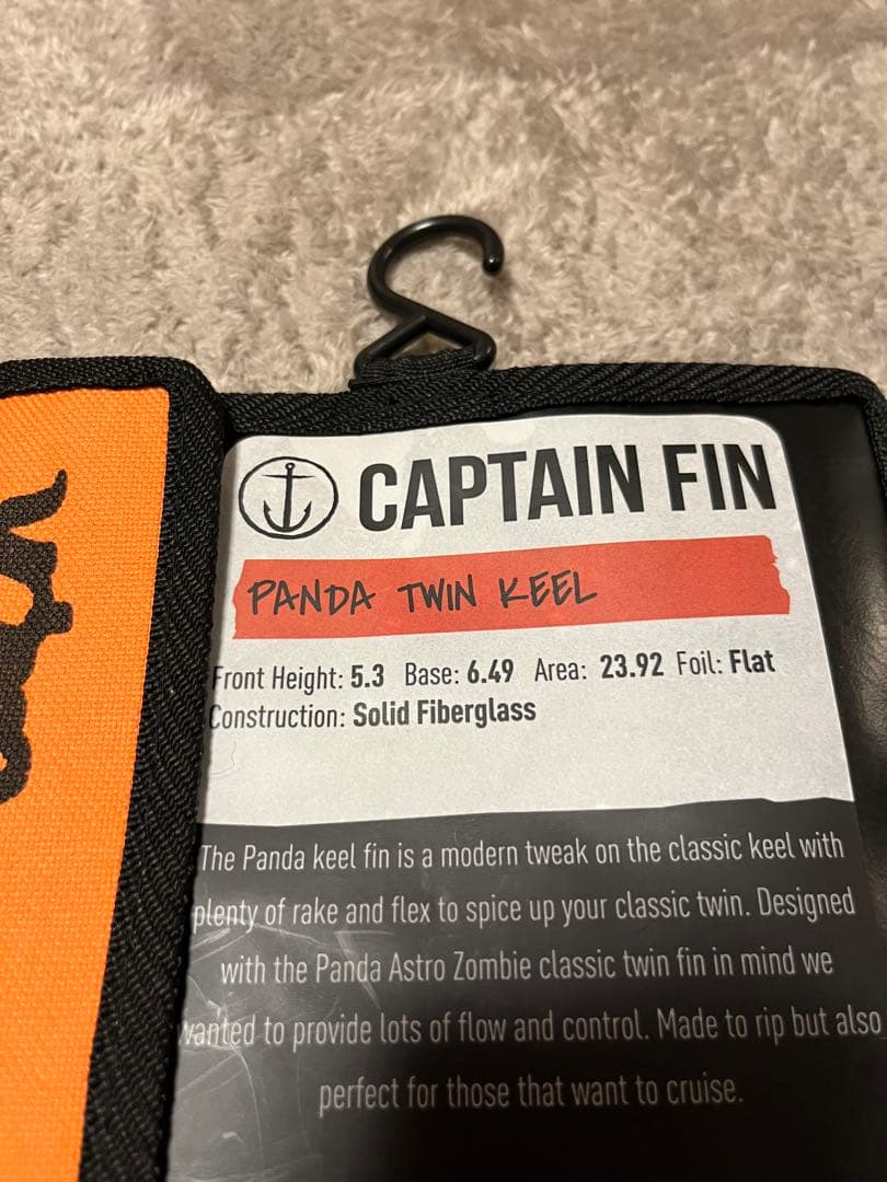サーフィン・ボディボード CAPTAIN FIN PANDA TWIN KEEL 5.3