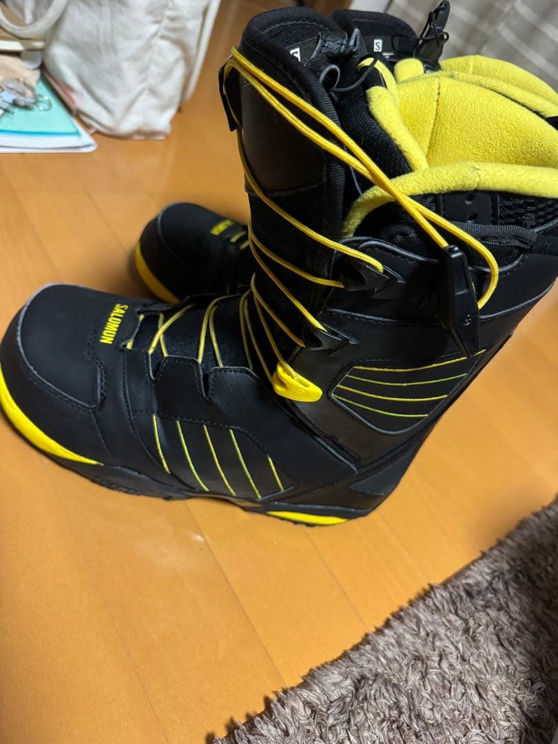 「美品！！！」 SALOMON SYNAPSEスノボードブーツ 26.5cm