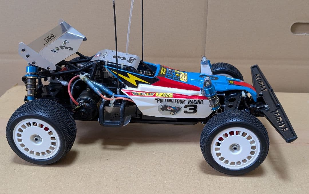 TAMIYA SUPER SHOT 1/10 ラジコンカー プロポセット付き